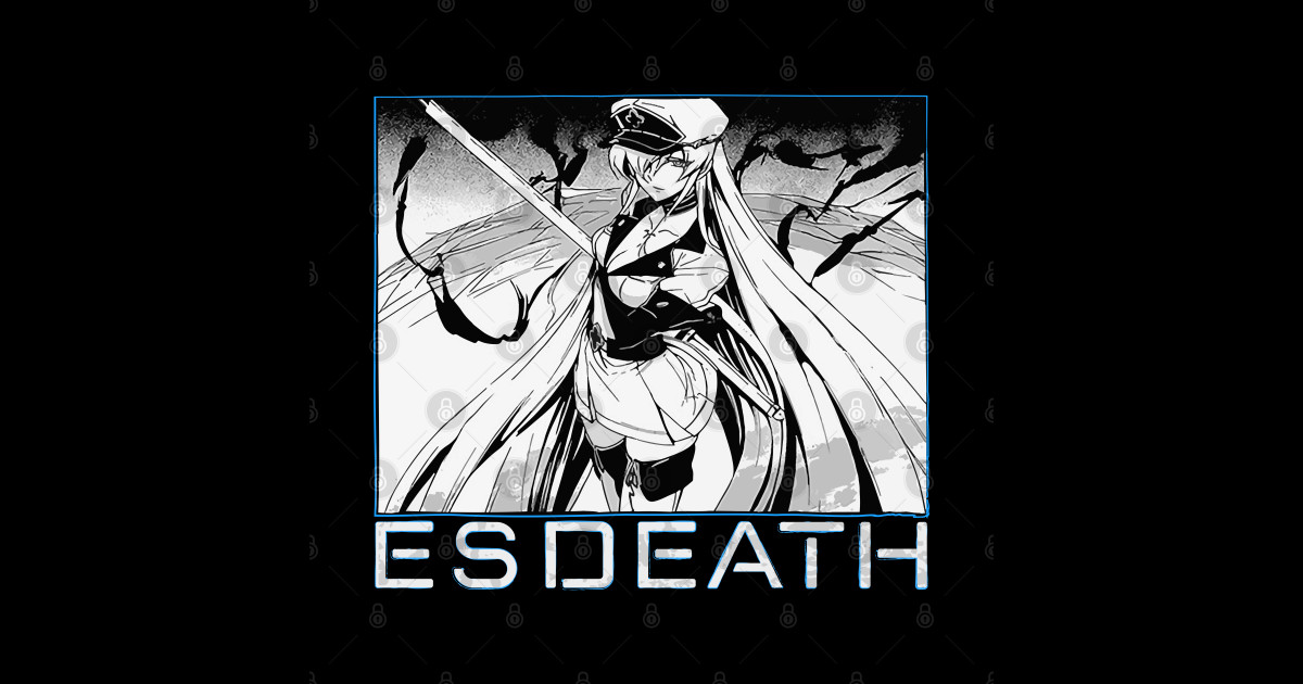 Esdeath style - Esdeath - Posters and Art Prints | TeePublic