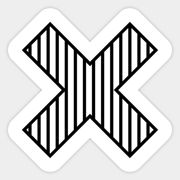 X marks the spot - X Is The Spot - Sticker | TeePublic