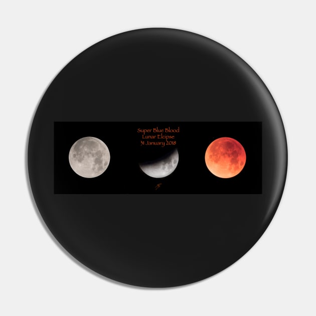Three Phases of the Super Blue Blood Moon Lunar Eclipse of 2018 - Super ...