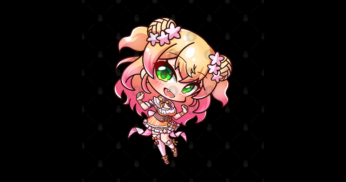 Momosuzu Nene Hololive - Momosuzu Nene - Sticker | TeePublic