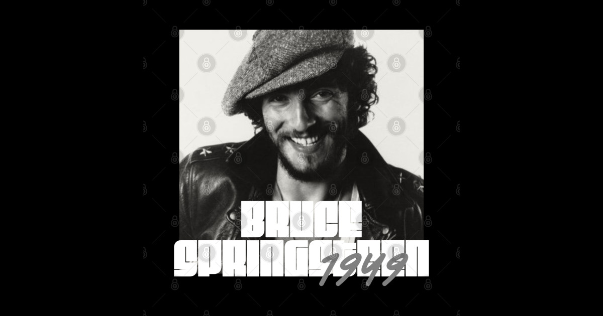 Bruce Springsteen / Black White Photo Style - Bruce Springsteen ...