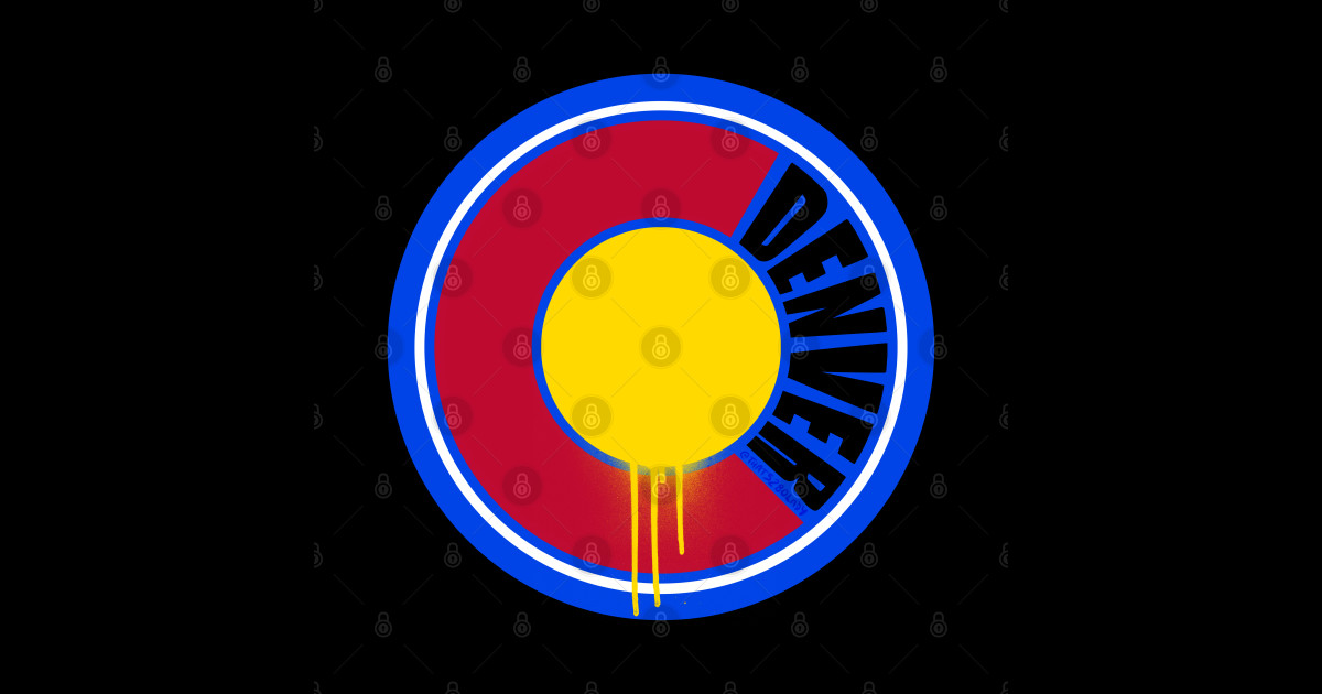 The Denver Colorado Drip - Mile High City - Sticker | TeePublic