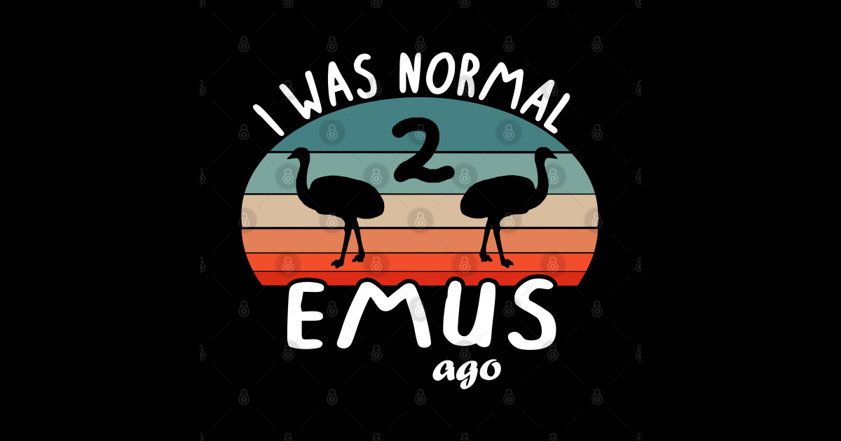 Emu saying wild bird Dromaius Western Australia - Emu - Sticker | TeePublic