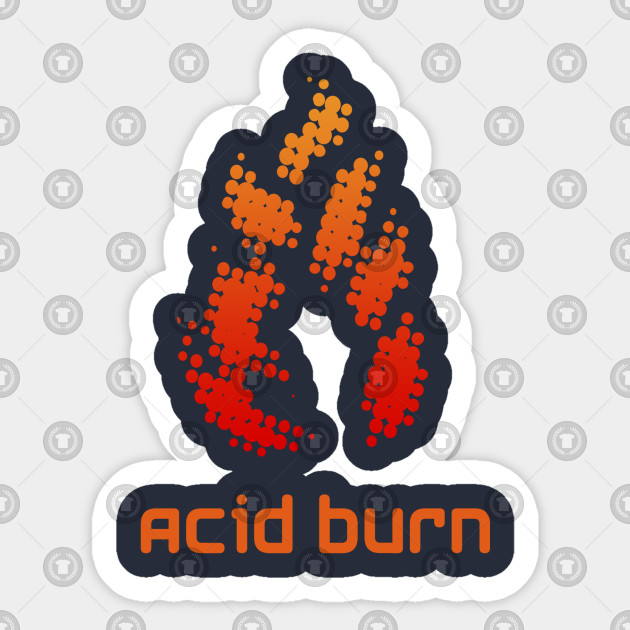 Acid Burn - Hackers - Sticker | TeePublic