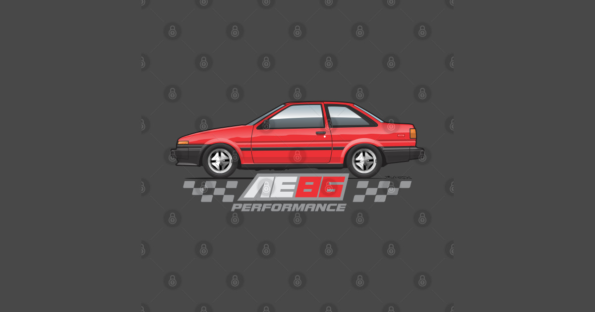 AE86 Performance - Ae86 Corolla - T-Shirt | TeePublic