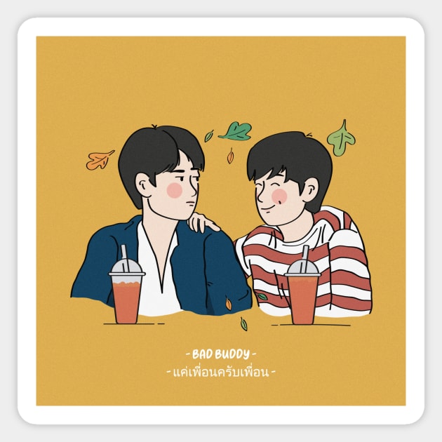 Bad Buddy the series - Fanart (sticker and wall art) - Bad Buddy ...