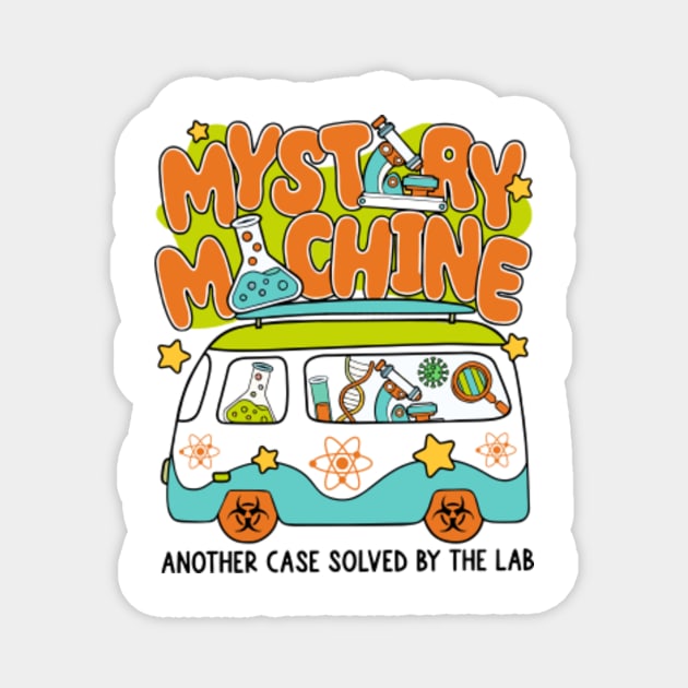 Lab Week 2025 Laboratory Scientist Mystery Machine Lab Tech - Lab Week ...