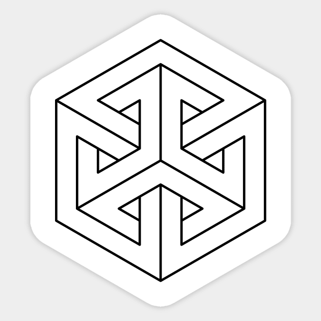 optical illusion shape