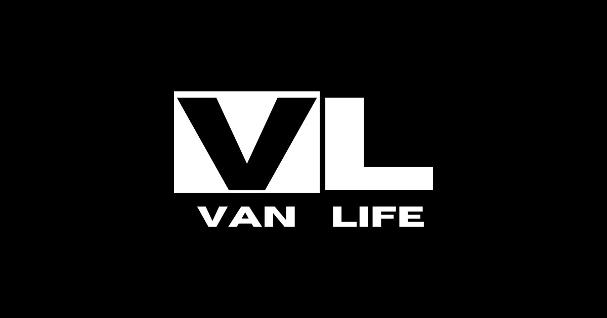VL Van Life Logo - Van Life - Sticker | TeePublic