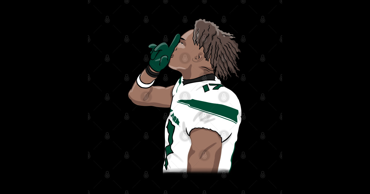 the celebration wilson - Garrett Wilson - Sticker | TeePublic
