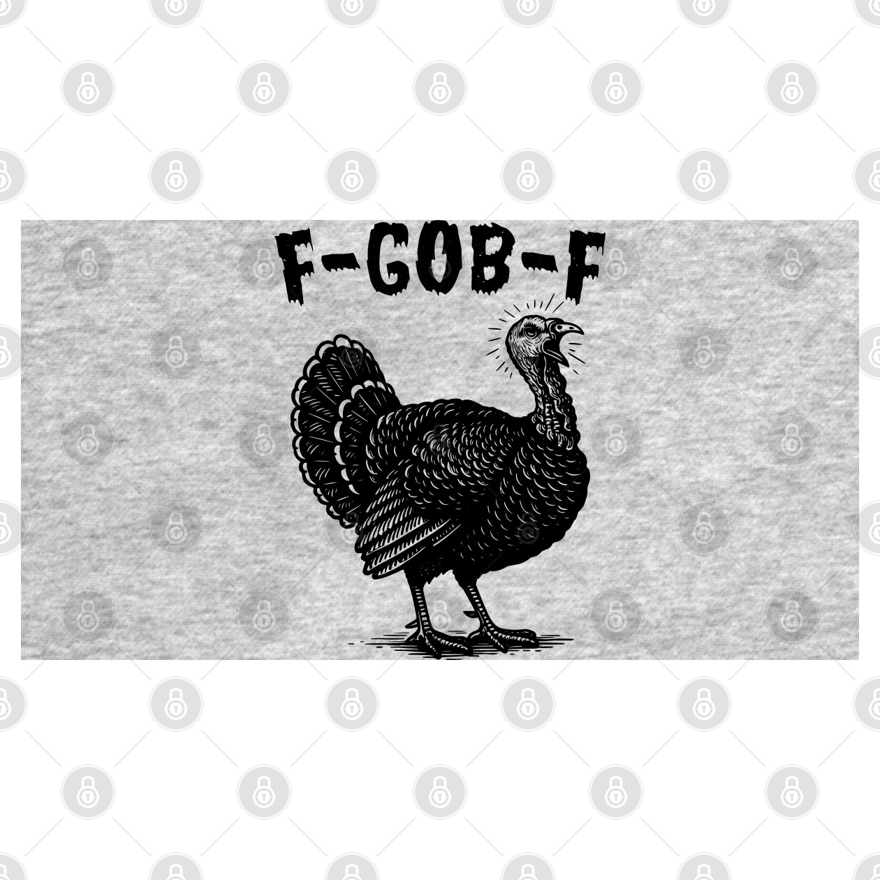 F-Caw-F Turkey Funny Thanksgiving Gobble Turkey F-Gob-F Sarcastic Meme ...
