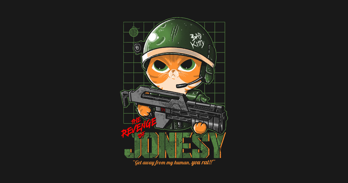 The revenge of Jonesy - Alien - T-Shirt | TeePublic
