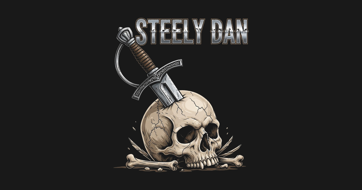 Steely Dan Skull - Steely Dan - T-Shirt | TeePublic