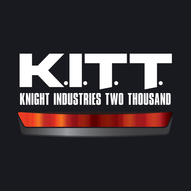 KITT - Knight Rider - Baseball T-Shirt | TeePublic