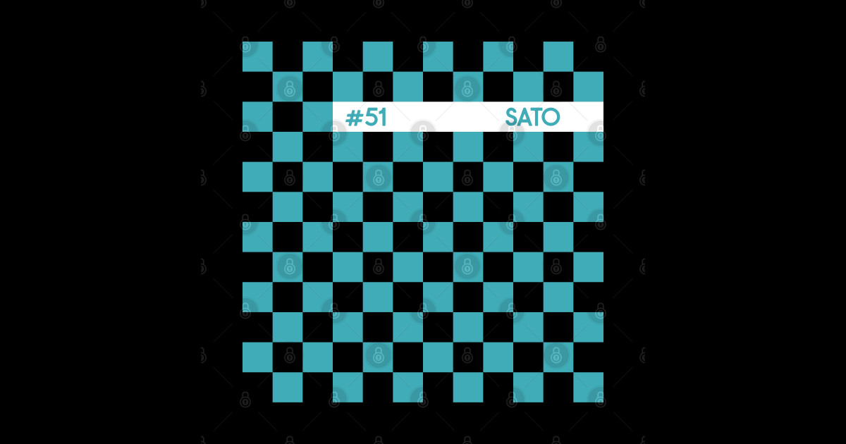 Takuma Sato Racing Flag - Takuma Sato - Sticker | TeePublic