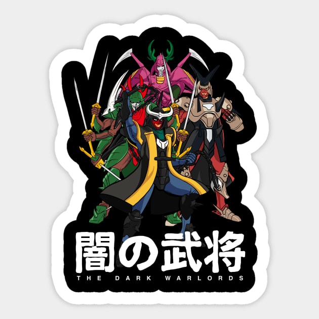 Dark Warlords | Ronin Warriors - Ronin Warriors - Sticker | TeePublic