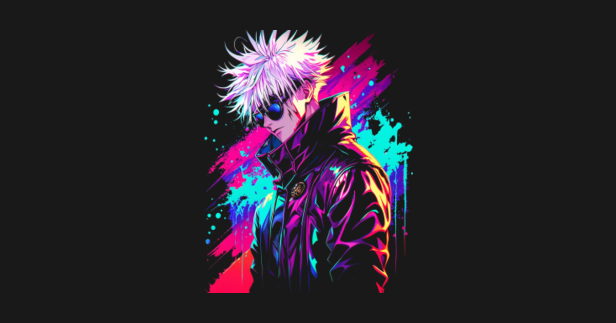 Satoru Gojo – The Strongest Sorcerer - Jujutsu Kaisen - T-Shirt | TeePublic