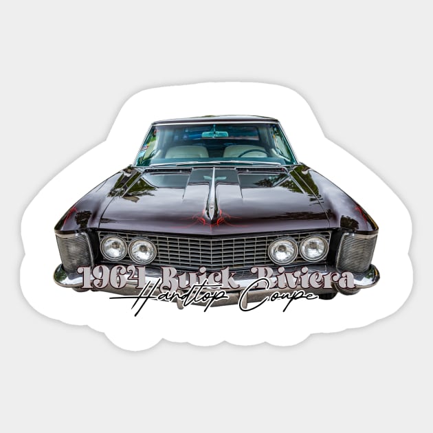 1964 Buick Riviera Hardtop Coupe - 1964 Buick Riviera Coupe - Sticker ...