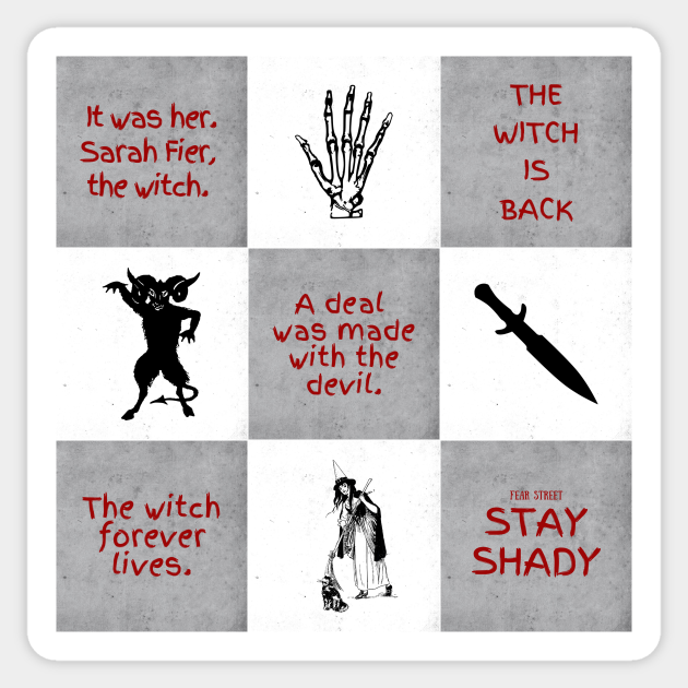 FEAR STREET ART - THE WITCH IS BACK - SARAH FIER - Fear Street ...