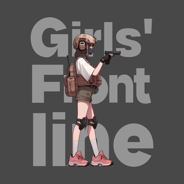 Girls' Frontline Tactical Chic Tee: Where Strength Meets Style ...