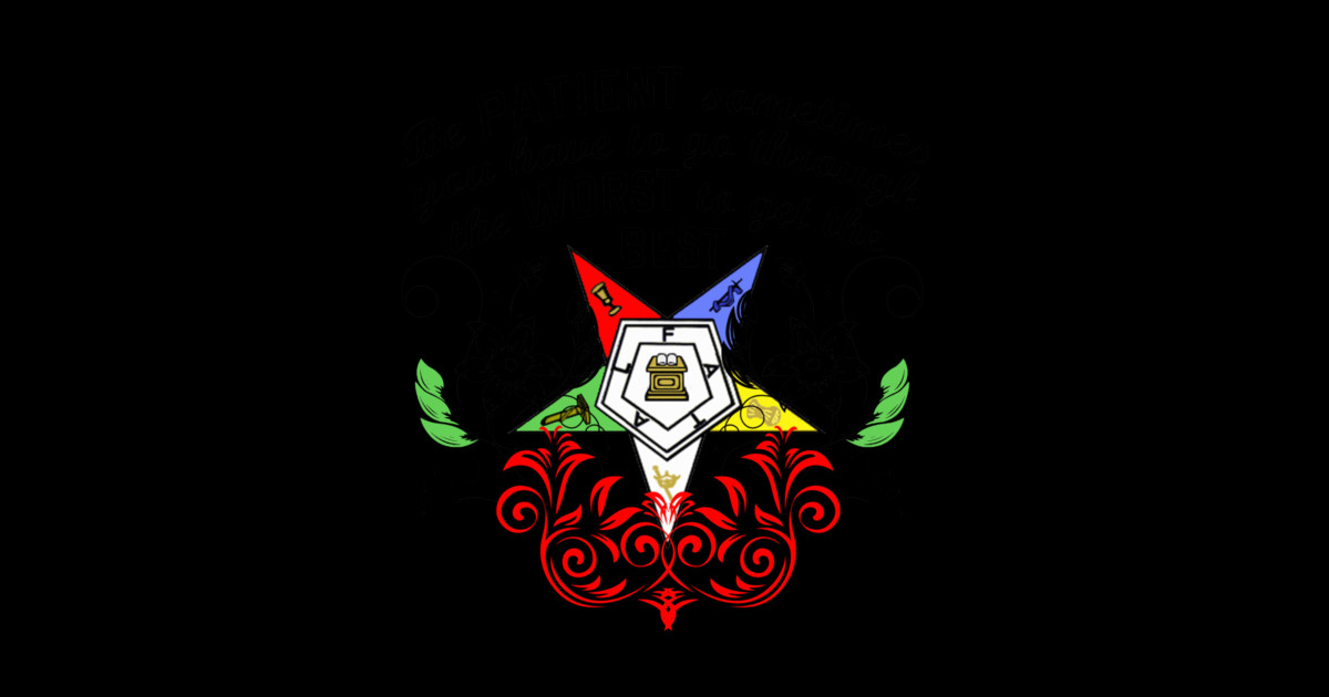 OES Order Of The Eastern Star - Oes Order Of The Eastern Star - Sticker ...