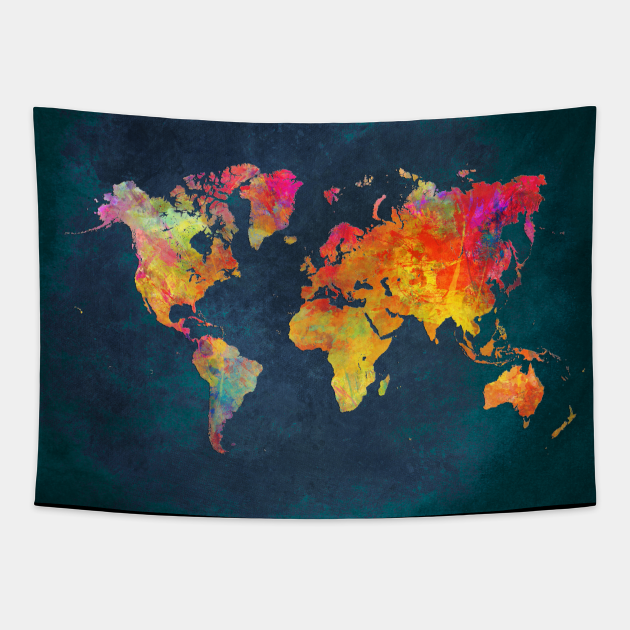 world map 2045 #map #worldmap - World Map - Tapestry | TeePublic
