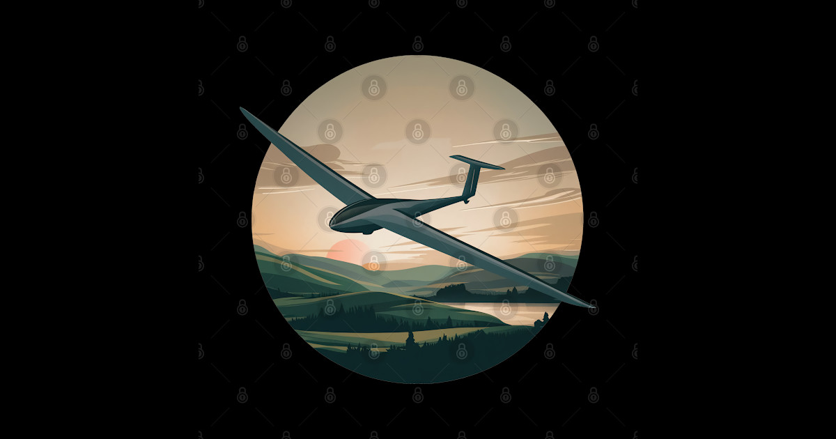 Glider Plane Pilot Sailplane Biplane aerial floating soaring - Glider ...