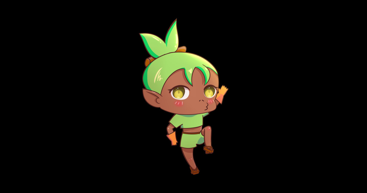 Grookey Pokemon Sword and Shield Starter Pokemon Chibi Gijinka ...