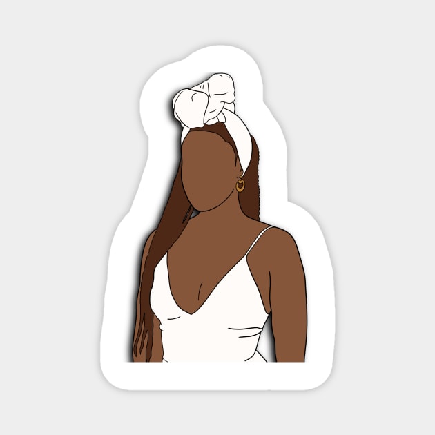 Issa Rae Fan Art Illustration - Issa Rae - Magnet | TeePublic