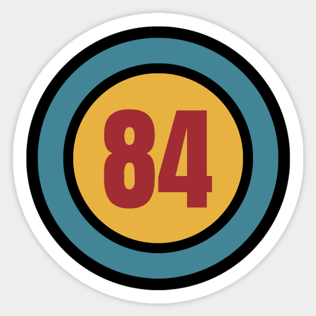 The Number 84 - eighty four - eighty fourth - 84th - Eighty Four ...