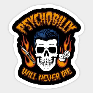 psychobilly skull