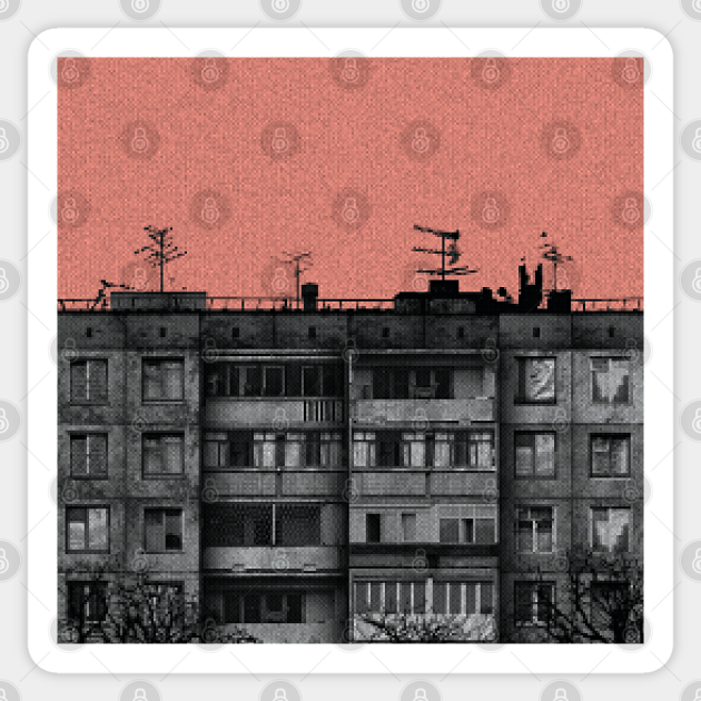 POST-SOVIET PANELKA // Typical russian panel houses - Colorful ...