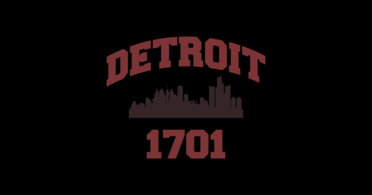 Detroit_1701 - Detroit - Sticker | TeePublic