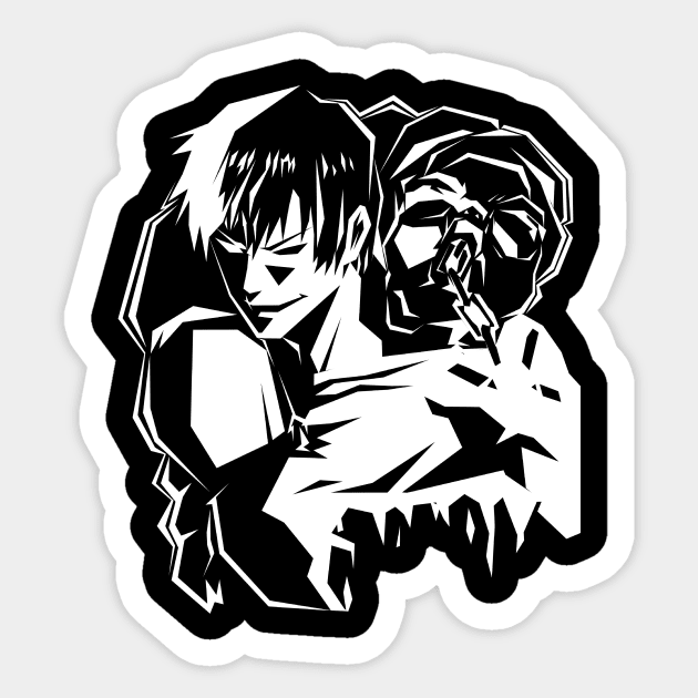 Jujutsu kaisen toji - Jujutsu Kaisen Anime - Sticker | TeePublic