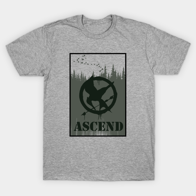Mockingjay_Ascend - Hunger Games - T-Shirt | TeePublic