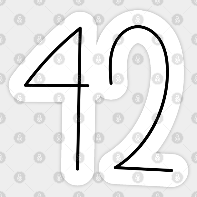 42 The Answer To Life The Universe And Everything - 42 Life Universe ...