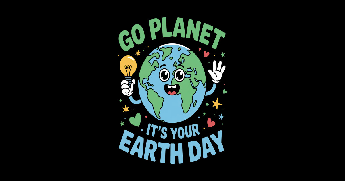 Go Planet Its Your Earth Day 2025 Teacher - Go Planet Its Your Earth ...