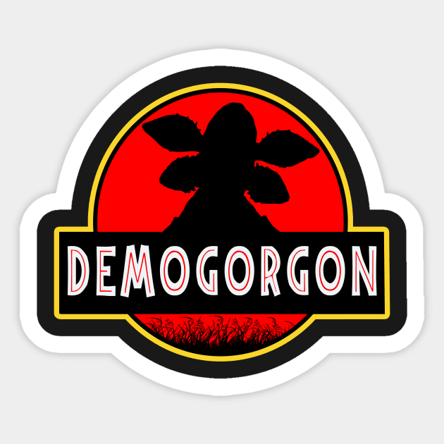 Demogorgon Jurassic Park Stranger Things - Stranger Things - Sticker ...