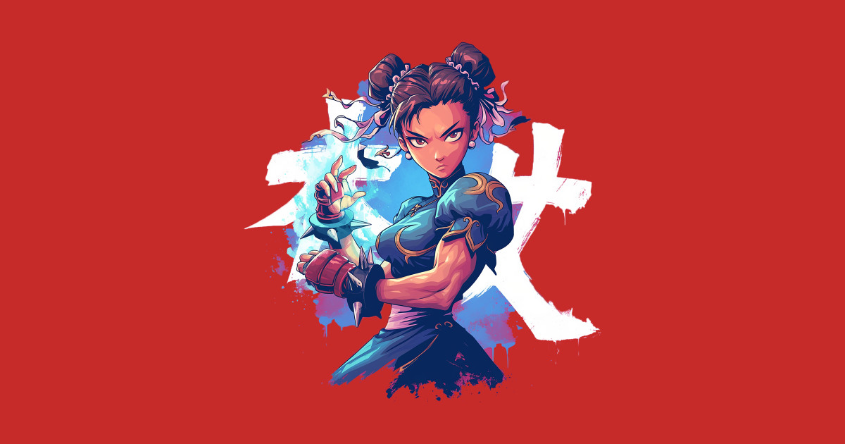 chun li - Chun Li - T-Shirt | TeePublic