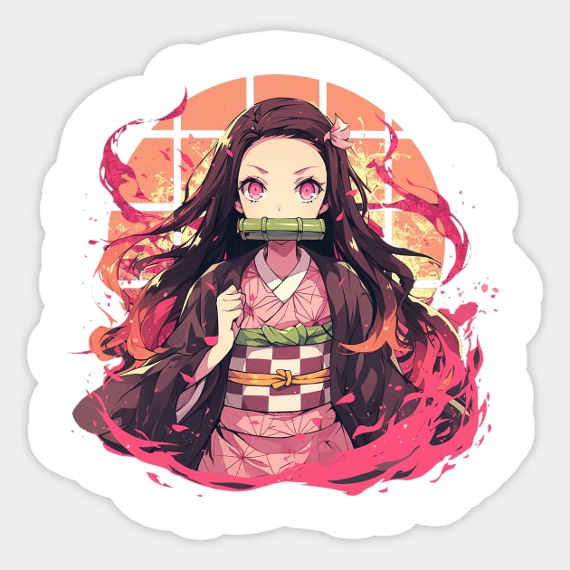 nezuko - Nezuko - Sticker | TeePublic