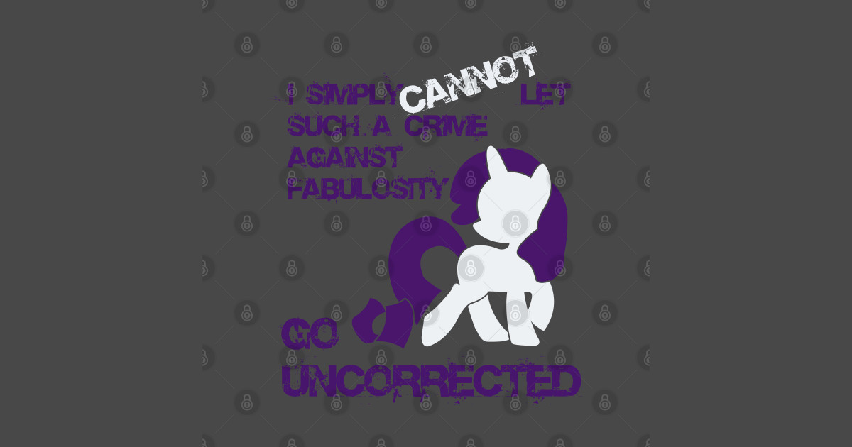 Rarity - Classic - Rarity - T-Shirt | TeePublic