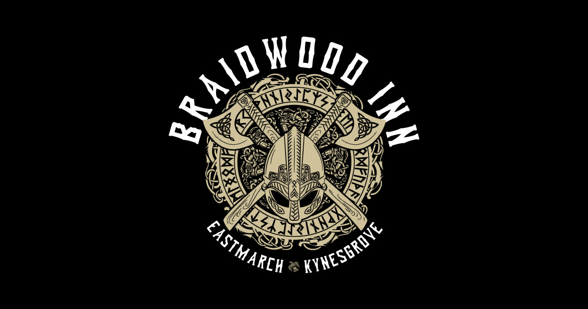 Braidwood Inn - Skyrim - Sticker | TeePublic