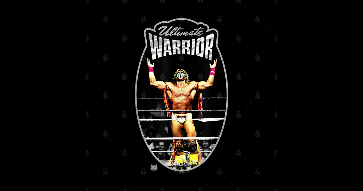 Ultimate Warrior Vintage - Ultimate Warrior - Sticker | TeePublic