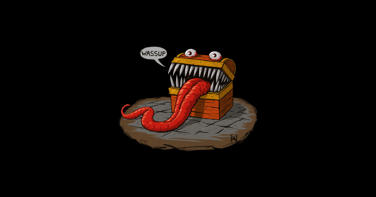 Mimic - Mimic Chest - Sticker | TeePublic