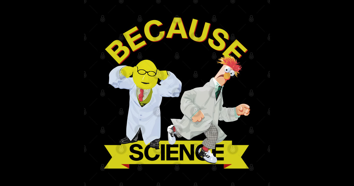 Muppets Science - Funny - Sticker | TeePublic