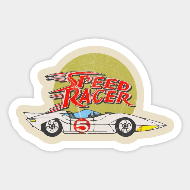 speed racer vintage car - Speed Racer - Sticker | TeePublic