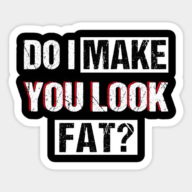 Thick Massive Chubby Belly - Thick - Sticker | TeePublic