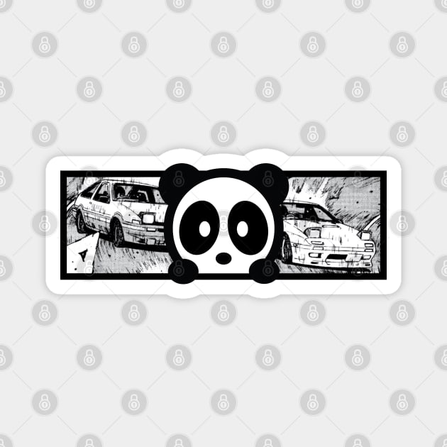 JDM Panda - Anime - Magnet | TeePublic