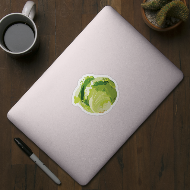 lettuce - Lettuce - Sticker | TeePublic