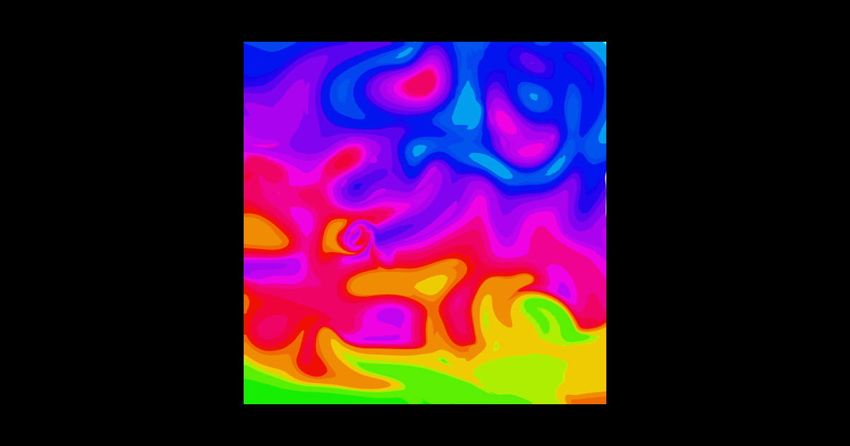 Rainbow multicolour gradient - Colour - Sticker | TeePublic